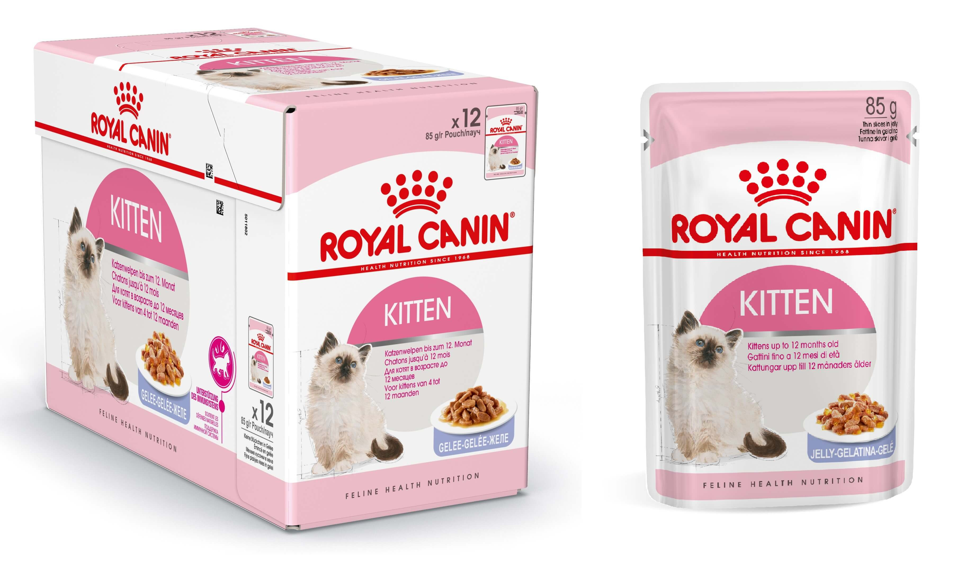 Royal Canin Pouch Kitten kattenvoer kunt u eenvoudig bestellen bij