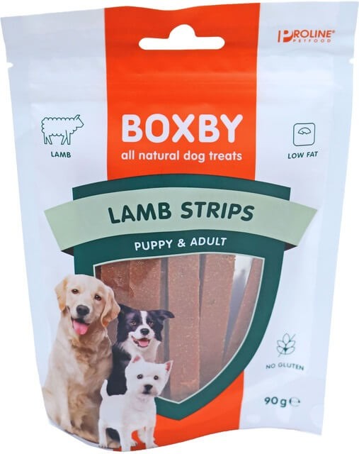 Boxby for dogs Lamb Strips 90 gr | Snelle levering