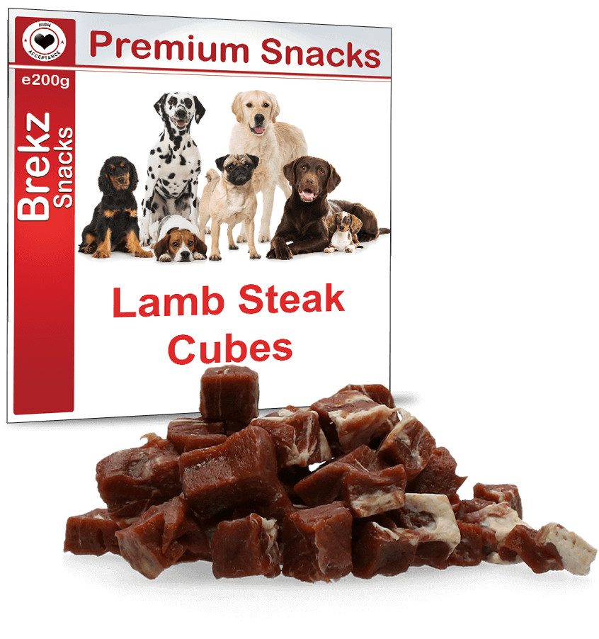 Brekz Premium Lamb Steak cubes with fish | Voordelig bij