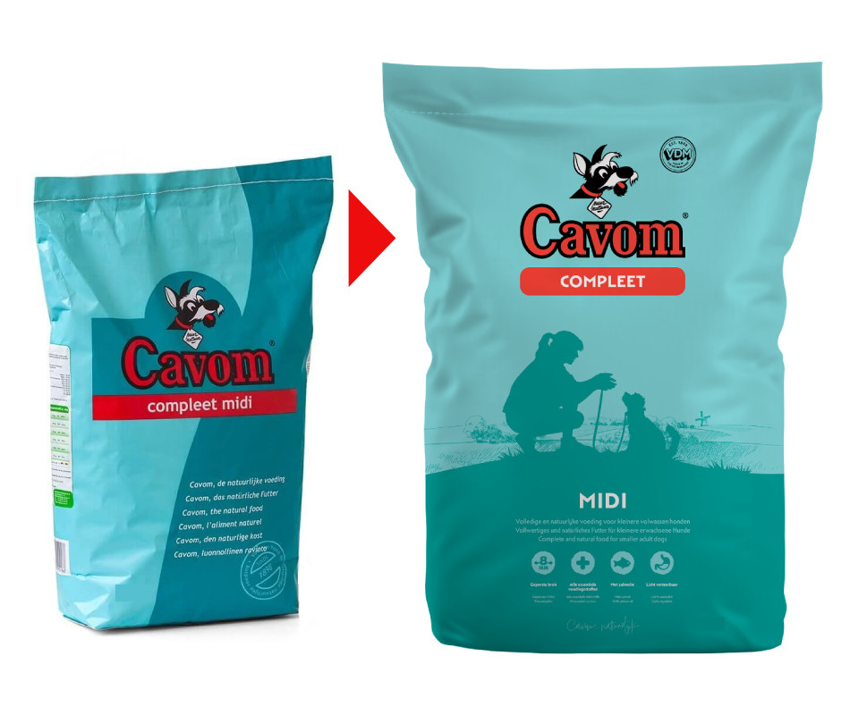Cavom Compleet Midi hondenvoer | Voordeliger online